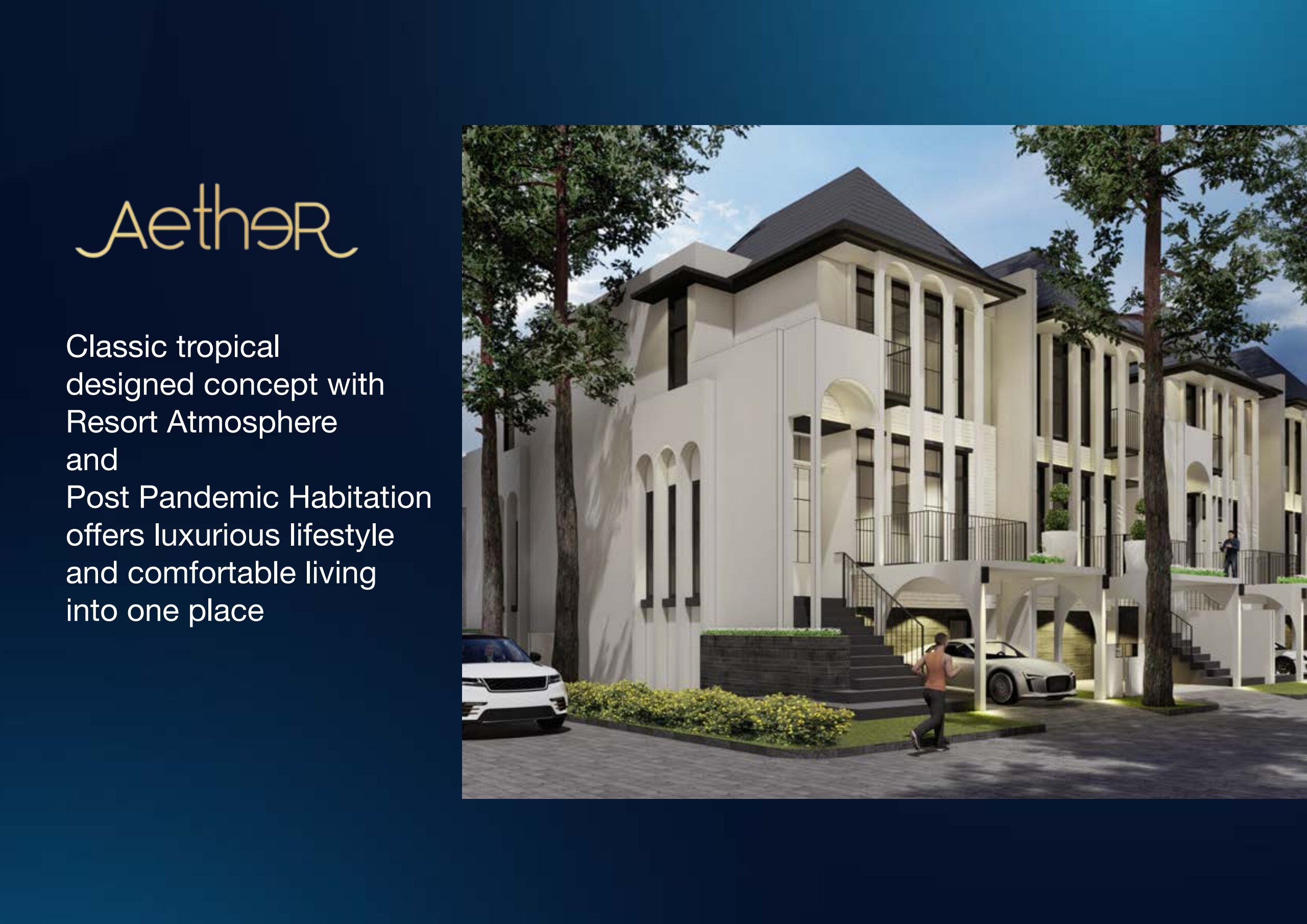 Cluster Aether BSD City, 3 lantai mulai 2,6 Milyar | BSD City Residential
