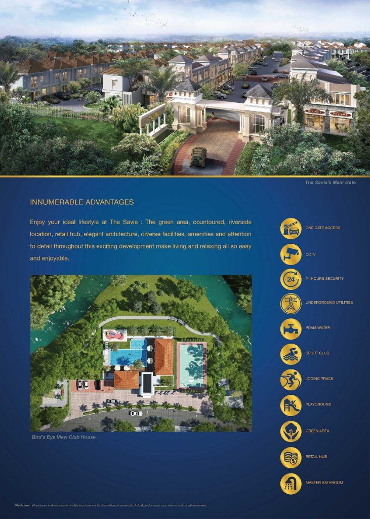 Visana The Savia BSD City, rumah 2 lantai | BSD City Residential